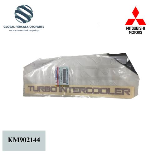 Jual STICKER TURBO INTERCOOLER KM902144 MITSUBISHI FUSO GENJO ORIGINAL ...