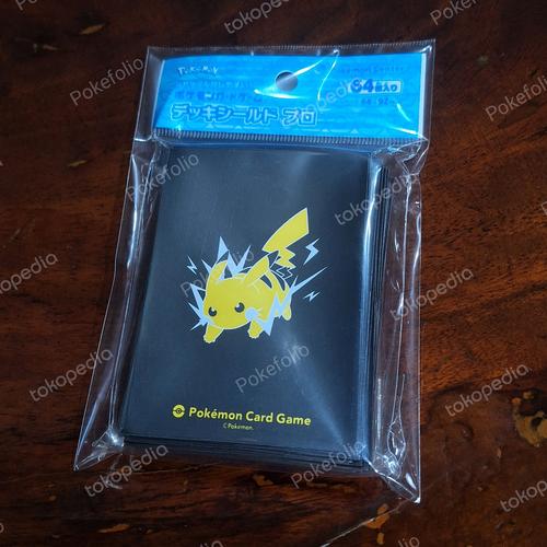 Jual Pokemon center japan Pikachu deck shield pro - Pokemon card sleeves - Jakarta Timur ...