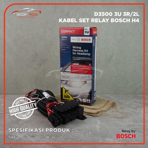 Jual KABEL RELAY SET BOSCH LAMPU DEPAN HEADLAMP H4 MOBIL 3 RELAY ORIGINAL - Jakarta Selatan ...