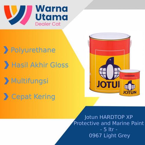 Jual Jotun HARDTOP XP Protective and Marine Paint 0967 Light Grey - 5 ...