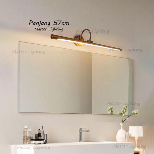Jual H279 H280 Lampu wastafel dinding 45cm 57cm lukisan body gold ...