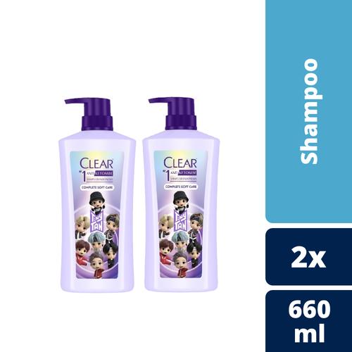 Promo Clear Shampoo Anti Ketombe TinyTAN Special Edition 660ML Twinpack - - Unilever Official ...