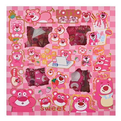 Jual Stiker Lotso 100 Lembar Stiker Motif Kartun Lotso - LOTSO ...
