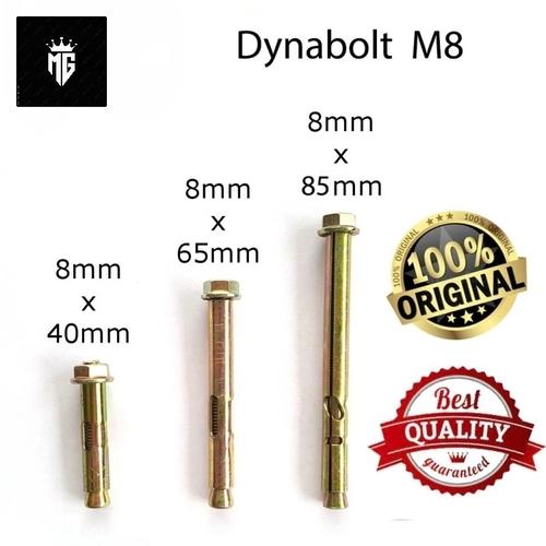 Jual Ready Stock Dynabolt M8 / Baut Dinabolt 9 / Dinabol Baut Bracket ...