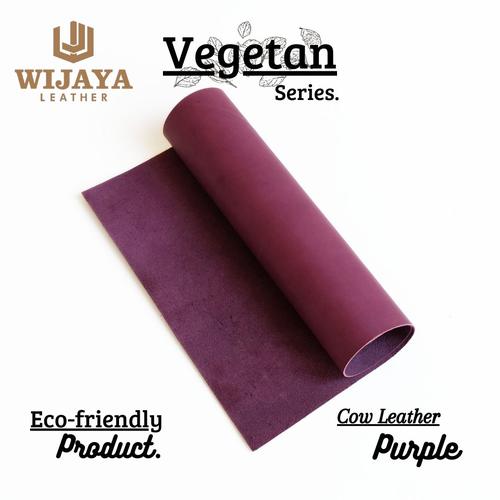 Jual kulit sapi lembaran vegetan purple panel A3. 0.8-1 mm - Kab ...