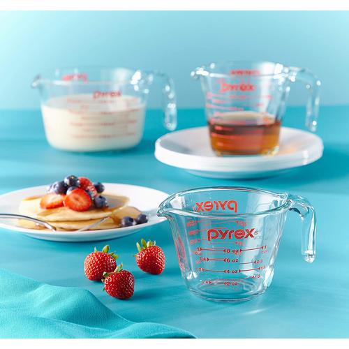 Jual pyrex gelas ukur 250 ml gelas takar measuring cup - 1000 ml - Kota ...
