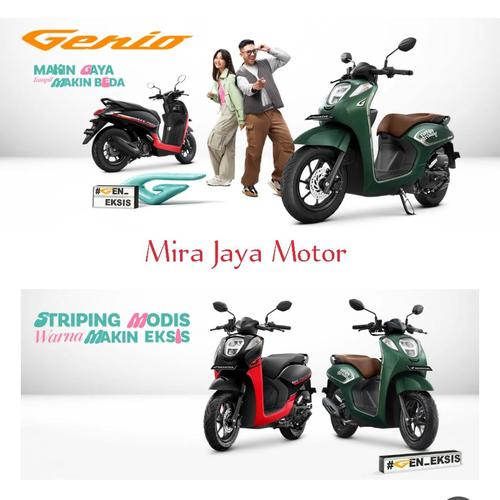 Jual Honda Genio CBS ISS 2023 - Hitam, Bekasi - Kota Bekasi - MJM Mira ...