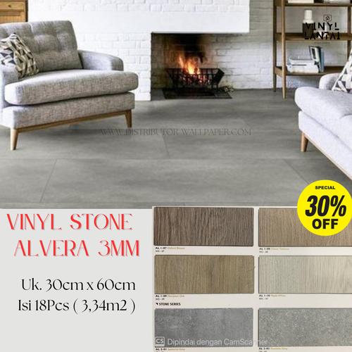 Jual Vinyl Flooring Alvera 3mm Stone Series 30cm x 60cm - Jakarta Timur ...