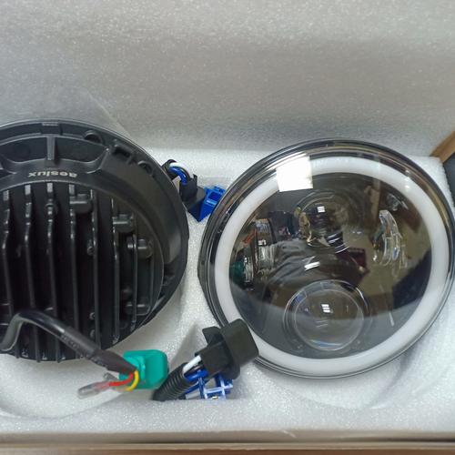 Jual Lampu LED Daymaker 7inch Rubicon Jimny katana Hardtop 12v Aeslux ...