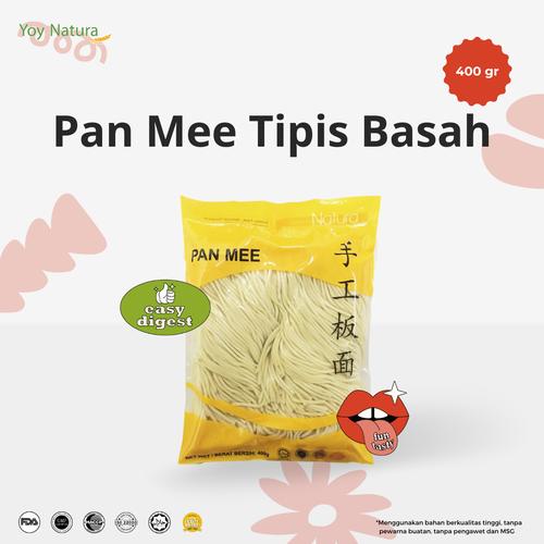 Jual Yoy Natura Mie Basah Pan Mee Thin 400g - Halal MUI & BPOM - Kota Tangerang - Yoy Natura ...