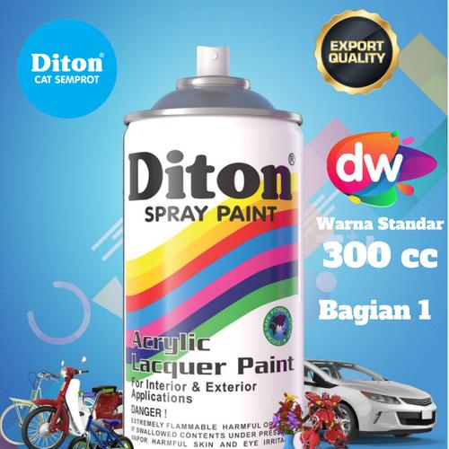 Jual [Sulsel-Sulbar] Diton Spray Paint Warna Standar 300 cc Bagian I ...