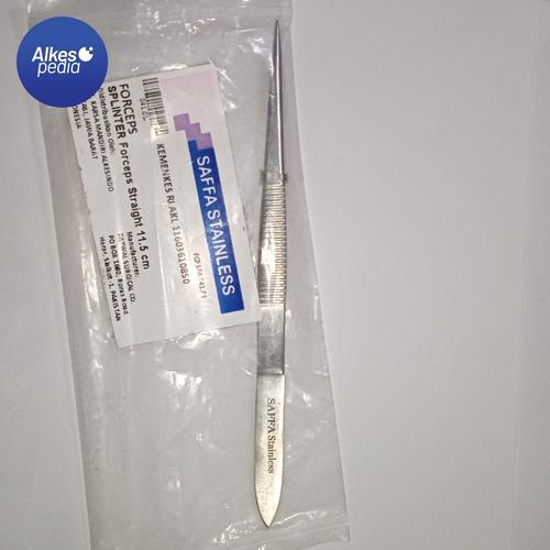 Jual Pinset Splinter Forcep Lurus 11,5 cm MARWA - STR 11,5cm - Kota ...