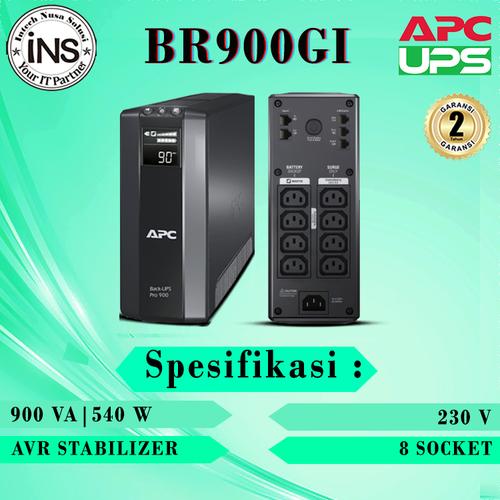 Jual UPS APC BR900GI 900VA 540WATTS 230V GARANSI 2 TAHUN - Jakarta ...