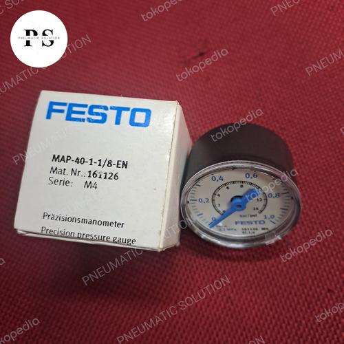 Jual PRESSURE GAUGE FESTO MAP-40-1-1/8-EN 161126 - Jakarta Barat ...