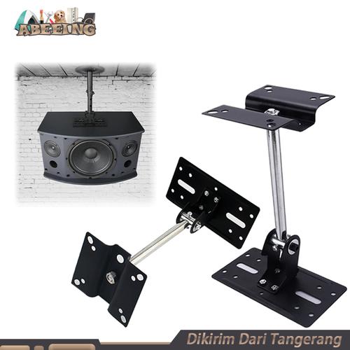 Jual 1 Pasang Gantungan Speaker Dinding Stand Bracket Speaker Rotasi ...