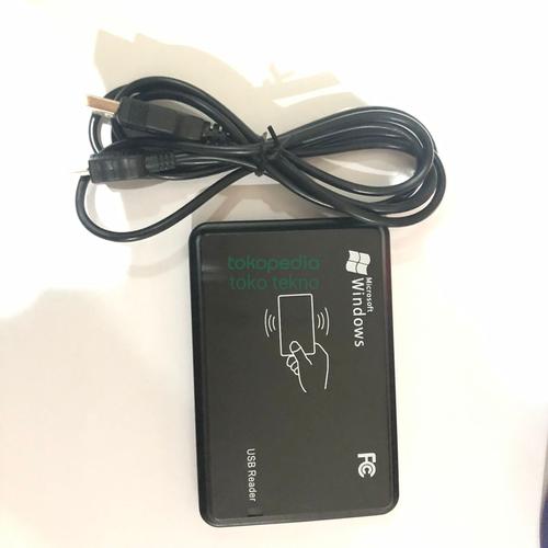 Jual Reader Rfid 13.56mhz Mifare | IC Reader 13,56 Mhz 14443A USB 8 ...
