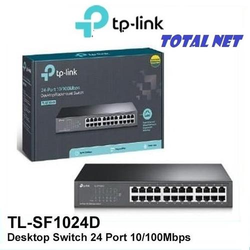 Jual TPLink TL-SF1024D SF1024D 24-port 10/100Mbps Desktop/Rackmount ...
