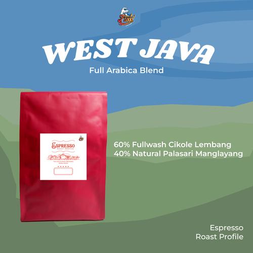 Jual West Java Blend Full Arabica Coffee Roasted Beans Natural x ...