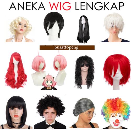 Jual ANEKA WIG ANIME UNTUK ACARA COSPLAY ANYA SAKURA KRIBO - hair nets ...