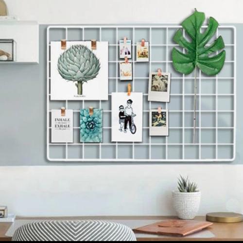 Jual HIASAN DINDING DEKORASI WIRE MESH GRID WALL DECORATION 35 x 52 cm ...