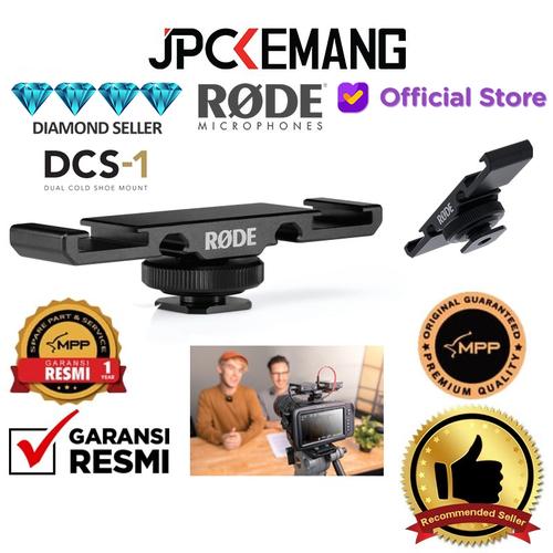 Jual Rode DCS-1 Dual Cold Shoe Mount Rode DCS1 ORIGINAL - Jakarta ...