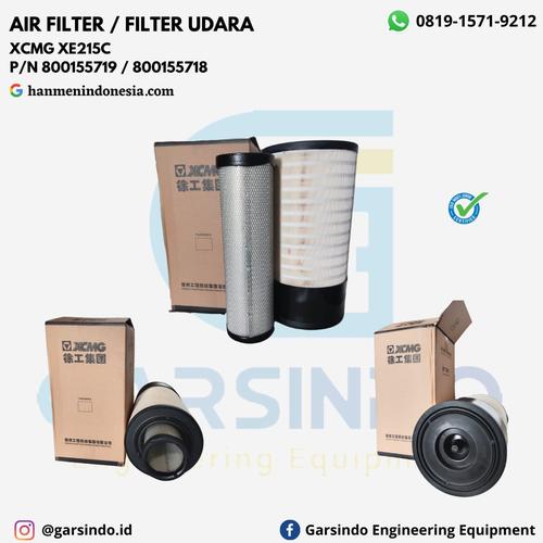 Jual AIR FILTER / FILTER UDARA XCMG XE215C P/N 800155719 / 800155718 ...