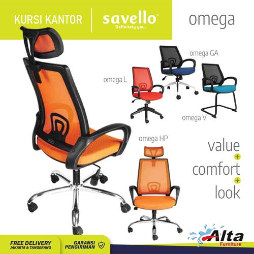 Jual Kursi Kantor Savello Omega/ Kursi Kerja / Kursi Staff - Jakarta ...