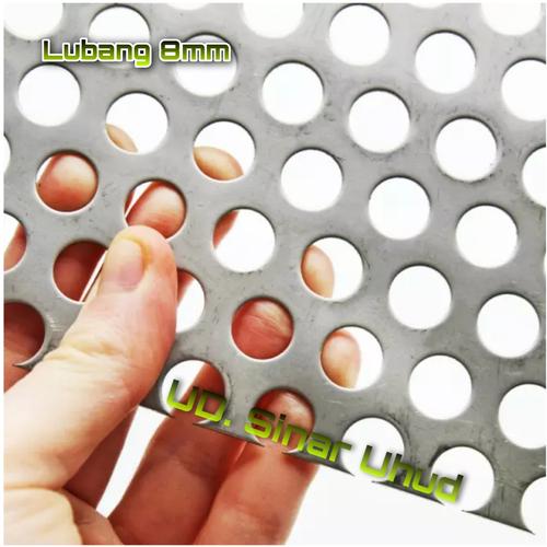 Jual Plat Lubang Stainless 304 Tebal 2mm Lubang 8mm Lebar 40cm X 80cm ...
