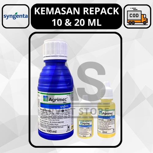 Jual Insektisida AGRIMEC 18 EC Kemasan Repack 10 atau 20 ml Bahan Aktif ...