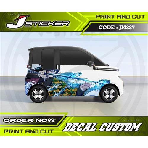 Jual DECAL PRINTING STICKER MOBIL AIR EV ANIME - Kota Mojokerto - J ...