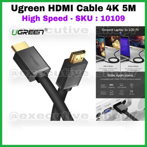 Jual Ugreen HDMI Cable 4K 5M - High Speed - SKU 10109 - Garansi Resmi 1 ...