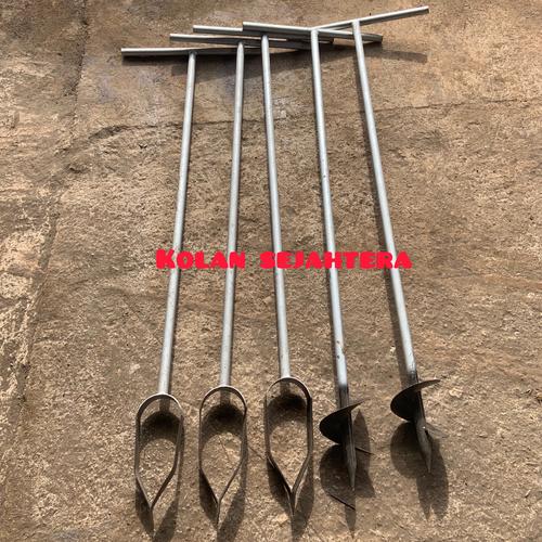 Jual Alat Bor Tanah Manual Spiral - Bor Tanah Manual 120 cm - Kota ...