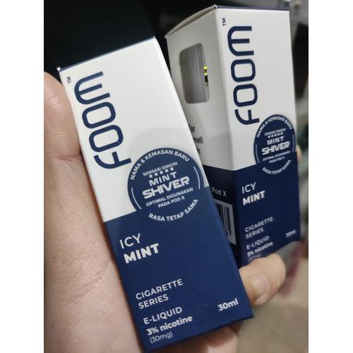 Jual Foom Mint Shiver Salt Nic 30ML by Foom Lab / Cigarettes 100% ...