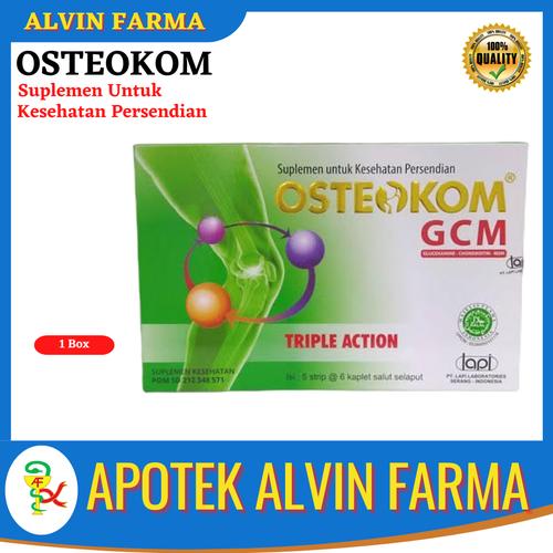 Jual OSTEOKOM Multivitamin Sendi Otot Vitamin Sendi Osteokom ...