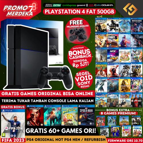 Jual PS4 FAT 500GB Ori dan Bergaransi/Playstation/Bukan PS 4 slim dan ...