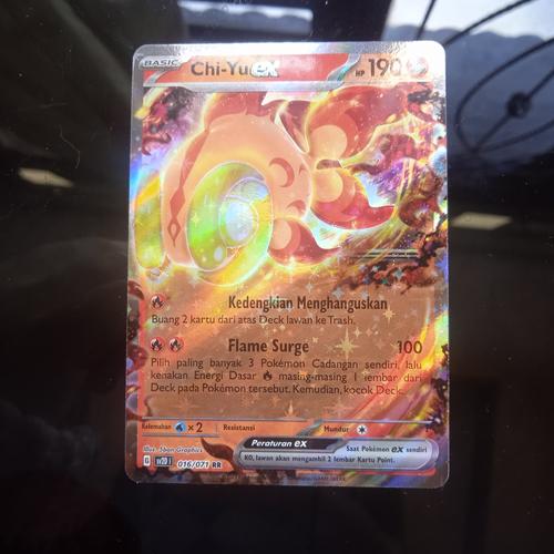 Jual Chi-Yu EX RR 016/071 SV2D Pokemon TCG Indonesia Trading Card Game - Kota Padang - Merphise ...