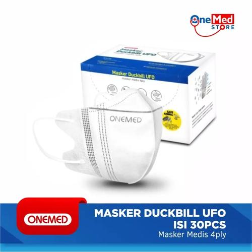 Promo Masker Duckbill UFO 4ply OneMed Box Isi 30 Pcs - Kota Malang ...