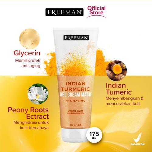 Jual Freeman Indian Turmeric Gel Cream Mask 175ml - Jakarta Barat ...