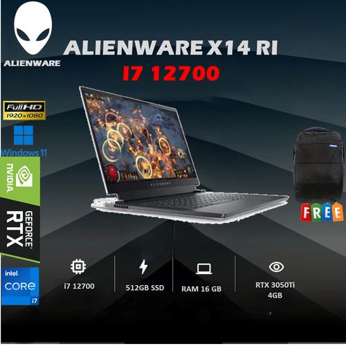 Jual DELL ALIENWARE X14 I7 12700 RTX3050TI 4GB/ 16GB 1TB W11 14.0FHD ...