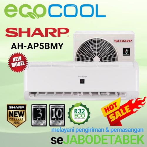 Jual AC SHARP AH - AP 5 SSY THAILAND 1/2 PK AH-A5SSY + PASANG INSTALASI - Kota Bekasi - ECO COOL ...