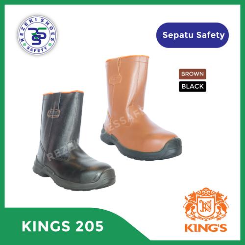Jual Sepatu Kerja Safety Shoes Kings KWD 205 / Sepatu Safety King KWD ...