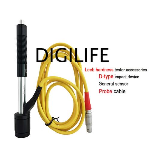 Jual Probe D Type Leeb Hardness Tester Impact Device Metal Meter NDT ...