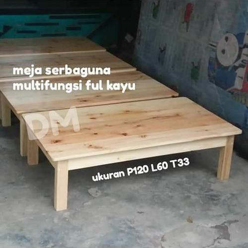 Jual meja lesehan jumbo meja makan lesehan extra besar 120x60x33cm ...