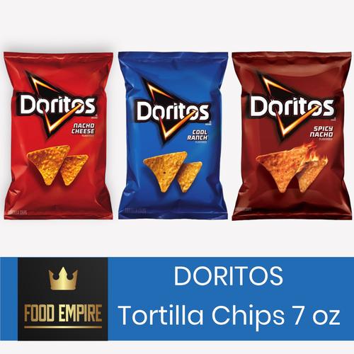 Jual DORITOS Tortilla Chips 7 oz | Nacho Cheese - Cool Ranch 198,4 gram ...