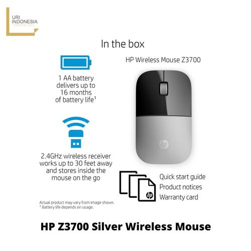 Jual HP Z3700 Silver Wireless Mouse - Jakarta Selatan - Uri Gadget ...