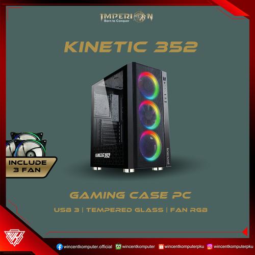 Jual Computer Case / PC Case Imperion Kinetic 352 - Kota Pekanbaru ...