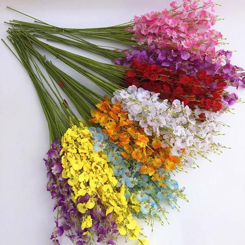 Jual Artificial Real Touch Orchid Bunga Anggrek Latex Palsu Buatan BG30 ...