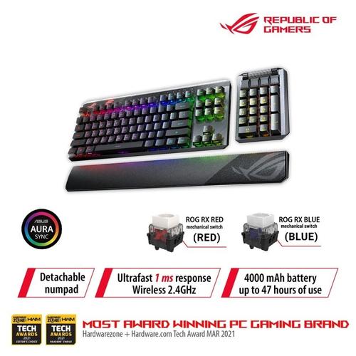 Jual Keyboard ASUS ROG Claymore II Mechanical Gaming Keyboard with ROG ...