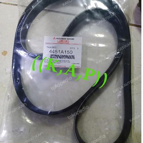 Promo Fan belt fan pompa power stering pajero spot,dakar 4451A150 ...