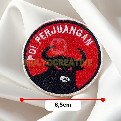 Jual Partai PDI Perjuangan Emblem Patch Bordir Logo PDIP - Kab ...